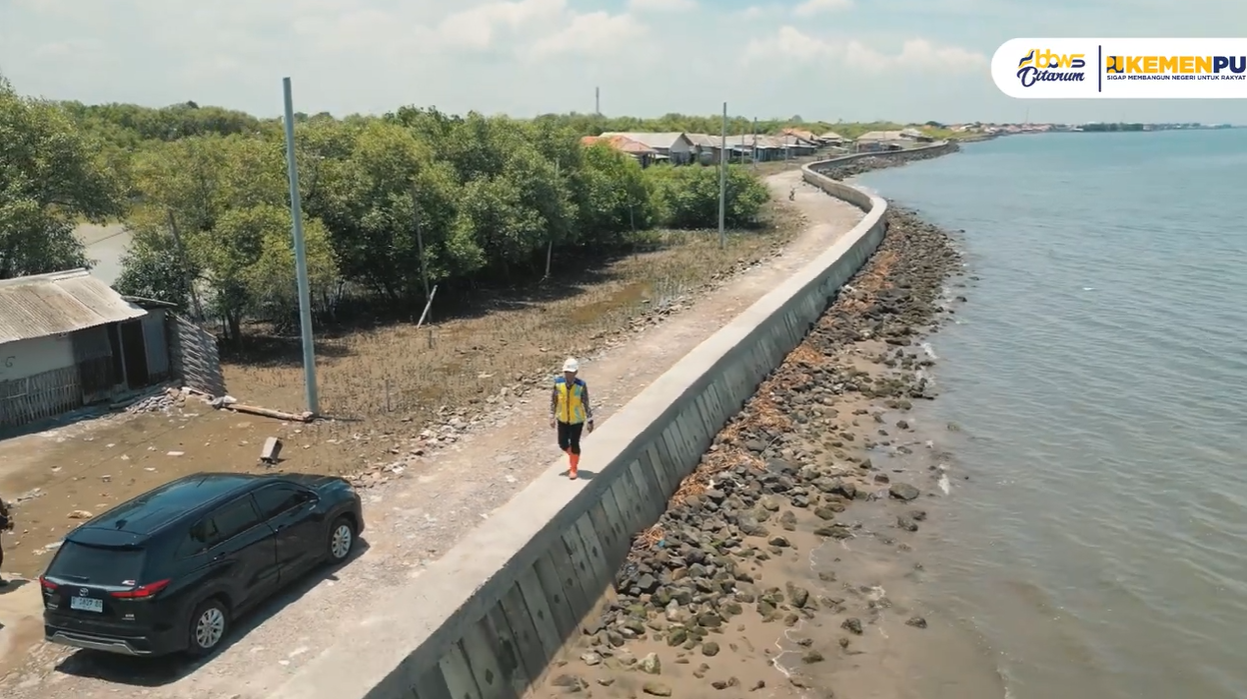 BBWS-CITARUM | Pengaman Pantai Eretan